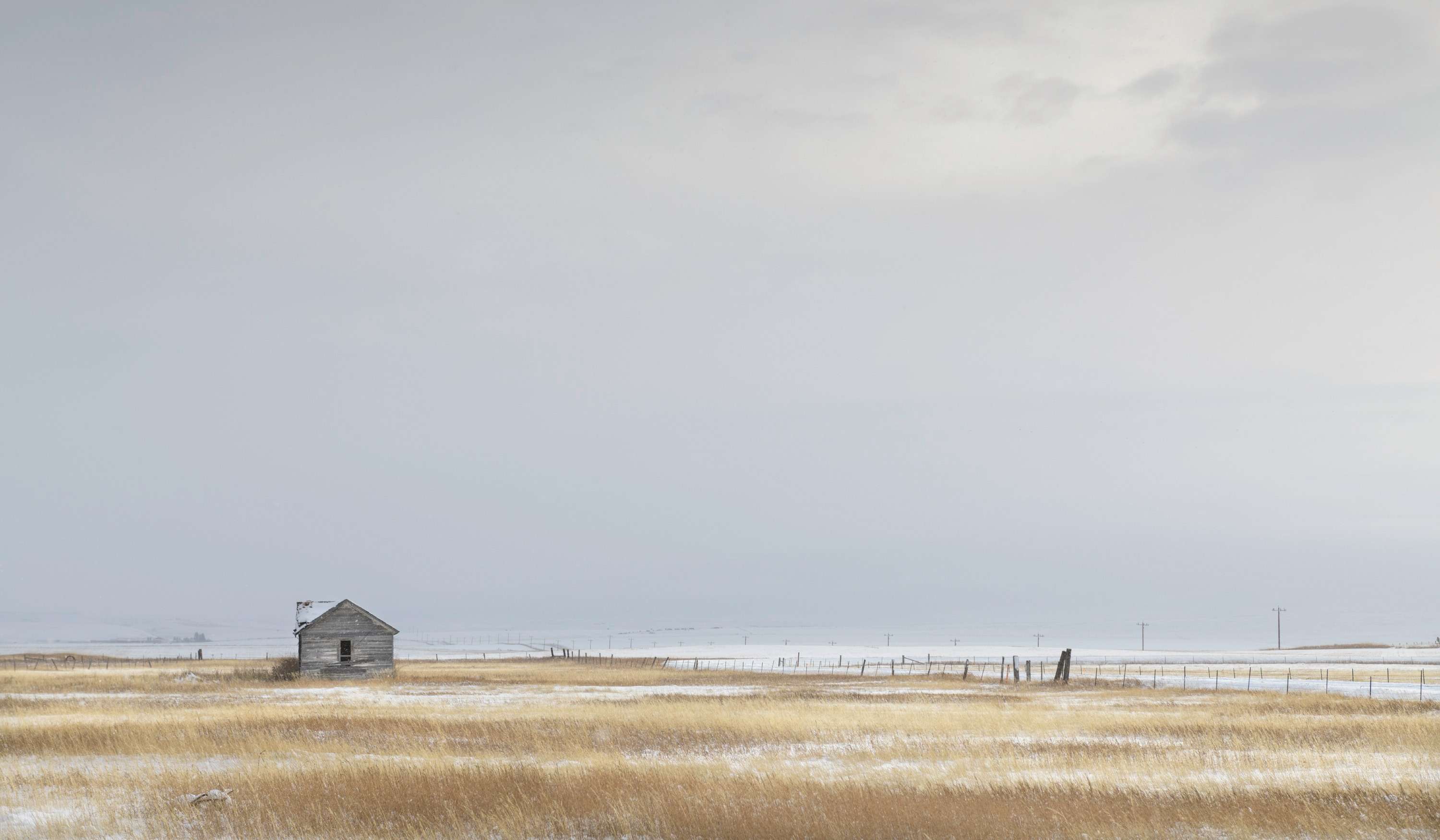 Great Plains Winter Landscape